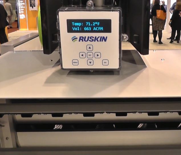 Ruskin® AIRFLOW-IQ brings together electronic air measuring station ...